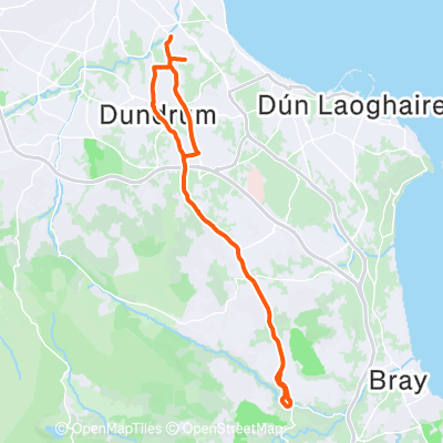Spin to Enniskerry beginner | 32.5 km Cycling Route on Strava