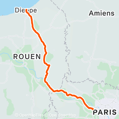 Dieppe 180km | 180.2 km Cycling Route on Strava
