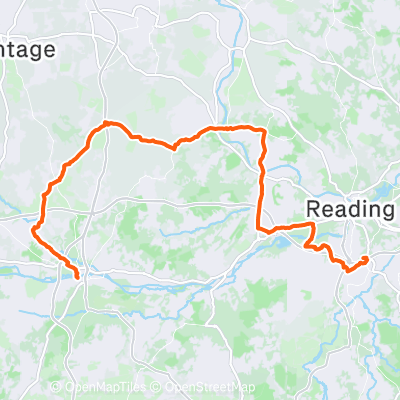 Wood to Home Via Streatley | 63.9 km Cycling Route on Strava