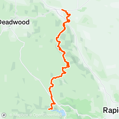 Silver City to Sturgis | 51.9 mi Running Route on Strava