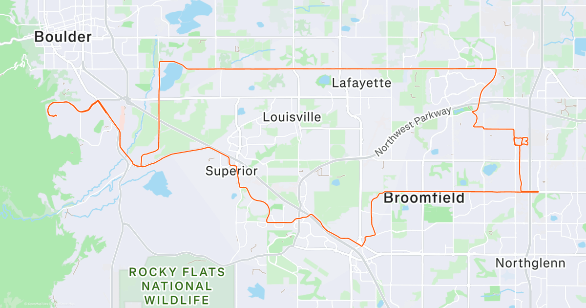 NCAR Loop | Strava