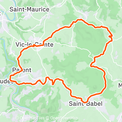 Sortie velo | 32.3 km Cycling Route on Strava