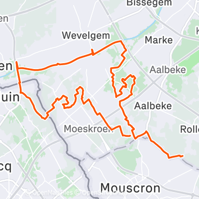 menen | 31.3 km Cycling Route on Strava