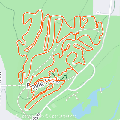 Boyle Park: Grilled Loop | 3.6 mi Trail Running Route on Strava