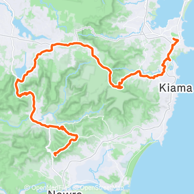 94km to Cambewarra Lookout | 93.6 km Cycling Route on Strava