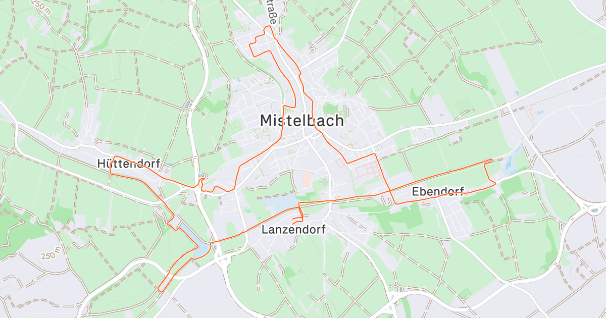 Radrunde über Ebendorf - Mistelbach und Hüttendorf; | Strava