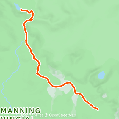 Nicomen Lake to Kicking Horse Camp (Day 3) | 8.5 km Hiking Trail on Strava