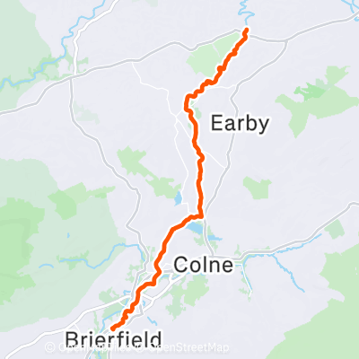 Leeds Liverpool Canal Brierfield to East Marton | 19.6 km Cycling Route ...