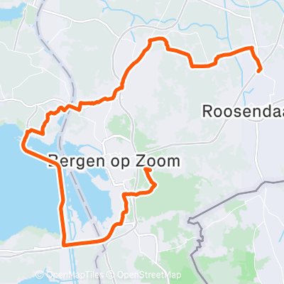 Naar huis via oesterdam | 56.5 km Cycling Route on Strava