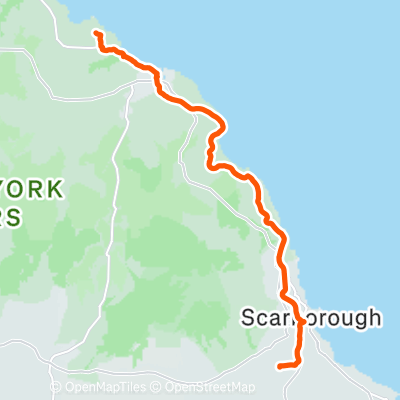 Lythe via Cinder Track | 30.2 mi Cycling Route on Strava