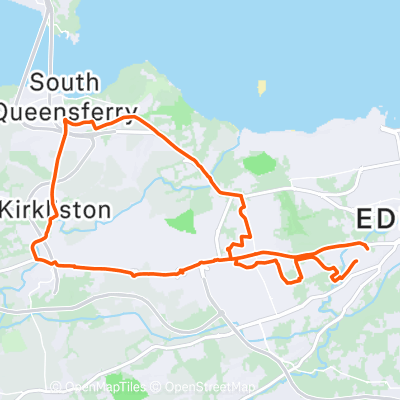 queensferry | 35.2 km Running Route on Strava