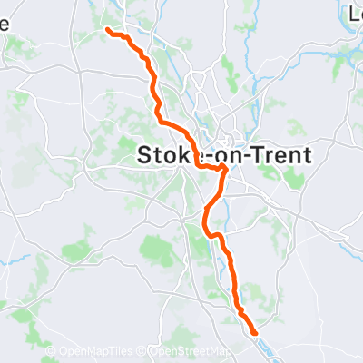 alsager to stone via stoke | 18.7 mi Cycling Route on Strava