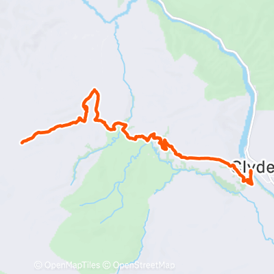 Clyde up to Nevis (alternate ride to Kim's route?) | 34.6 km Cycling ...