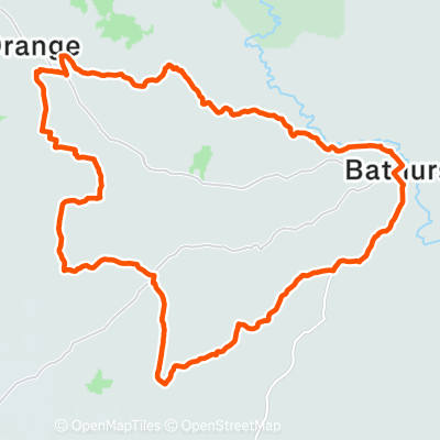 100 mile - Orange-Bathurst-Blayney | 167.8 km Cycling Route on Strava