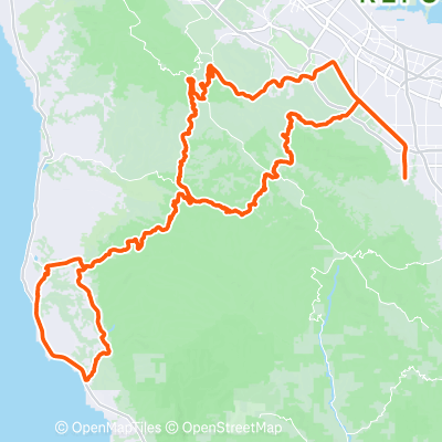 Pigeon Point (via Page, OLH) | 88.2 mi Cycling Route on Strava