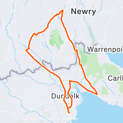 Camlough 73k | 73.5 km Cycling Route on Strava