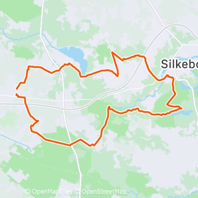 Silkeborg Vesterskov Tur / Retur | 54.1 km Cycling Route on Strava