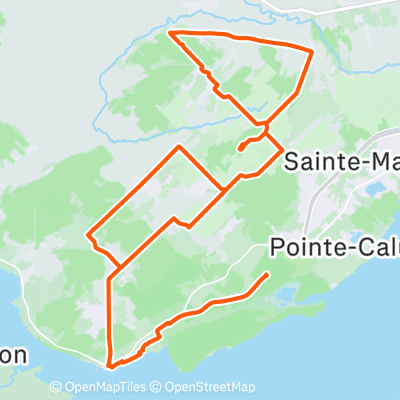 Oka & St-Joseph - La totale | 62.1 km Cycling Route on Strava