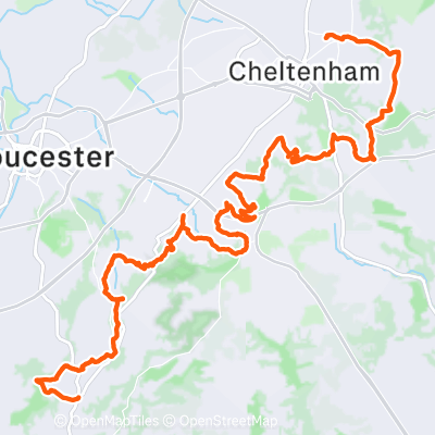 Home to Pitchcombe | 53.2 km Running Route on Strava