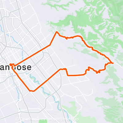 Mt Hamilton Rd | 28.1 mi Cycling Route on Strava