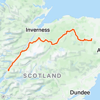 Fort William - Insch | 248.0 km Cycling Route on Strava