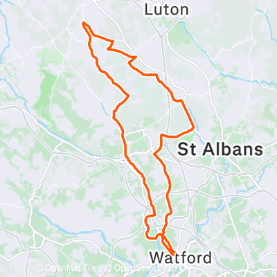 Dunstable Downs | 66.9 km Cycling Route on Strava
