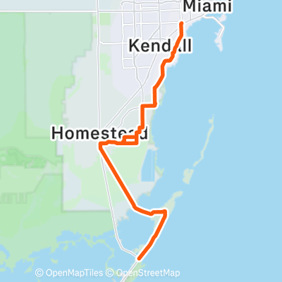 ZIeL RIDE TO KEY LARGO | 185.3 km Cycling Route on Strava