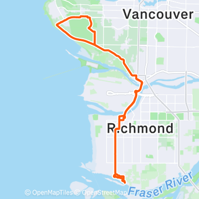 SV - Camosun/16th | 47.9 km Cycling Route on Strava
