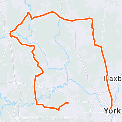 Early Birds - B'bridge & Crayke | 70.1 km Cycling Route on Strava