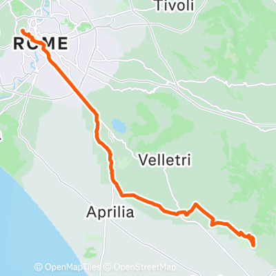 Roma-Sermoneta | 79.4 km Cycling Route on Strava