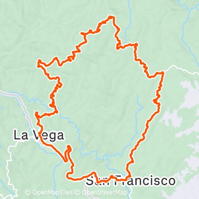 La Vega - Tabacal - Chupal - Magola - San Francisco - La Vega | 48.5 km ...
