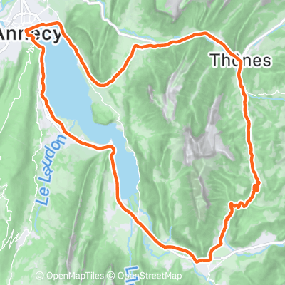 28/05 Annecy | 64.8 km Cycling Route on Strava