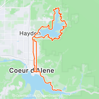 Higgens warm-up + Hayden CCW | 50.5 mi Cycling Route on Strava