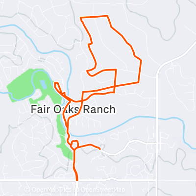 9 Miles Trails Fair Oaks Ranch | 9.0 mi Running Route on Strava