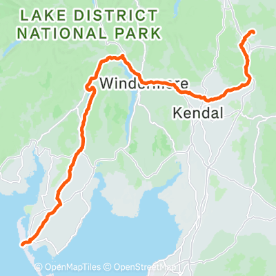 W2W Day 1 v2 | 58.1 mi Cycling Route on Strava