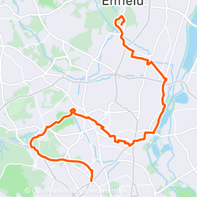 railway route | 24.9 km Running Route on Strava