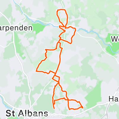 MTB 18 Gravel Route Wheathampstead | 18.7 mi Mountain Biking Trail on ...