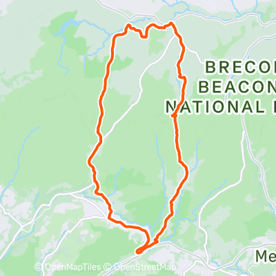 Loop 2 - Breacon Beacons | 61.1 km Cycling Route on Strava