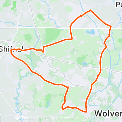 Shifnal CS Veloce | 31.5 mi Cycling Route on Strava