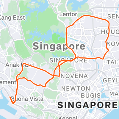 AWE Figure of 8 | 51.1 km Cycling Route on Strava
