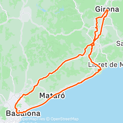 Girona | 201.4 km Cycling Route on Strava