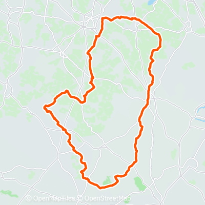 100 Miler | 101.5 mi Cycling Route on Strava