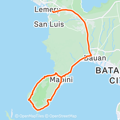 Anilao Route for Geyb | 74.2 km Cycling Route on Strava
