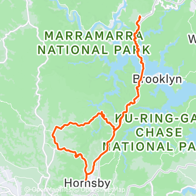 Sunday Casual 2G+ Mt White | 91.6 km Cycling Route on Strava