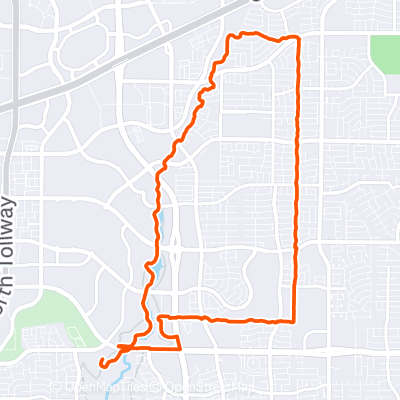 Legacy Trail -> Preston Ridge Trail -> Bluebonnet Trail Loop | 10.8 mi Hiking Trail on Strava