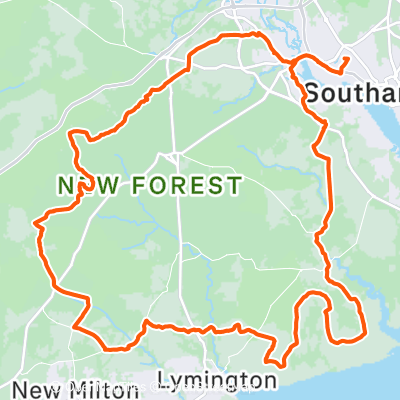 New Forest Loop | 55.0 mi Cycling Route on Strava