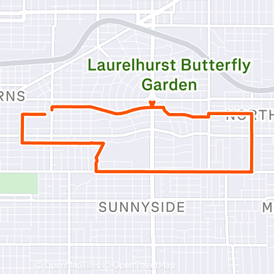 4 mile Laurelhurst Ramble | 4.1 mi Running Route on Strava