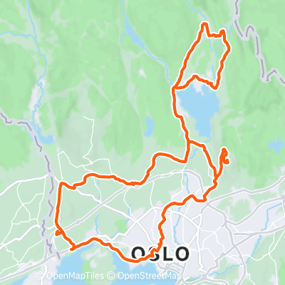 Oslo rundt | 55.3 km Cycling Route on Strava