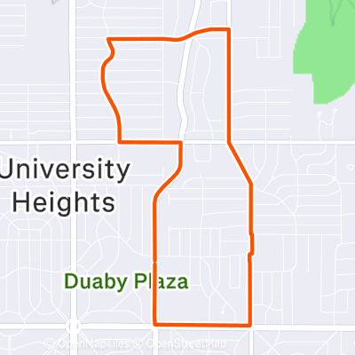 5 mile jcu | 5.0 mi Running Route on Strava