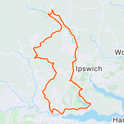 54 mile flatford clockwise | 54.3 mi Cycling Route on Strava